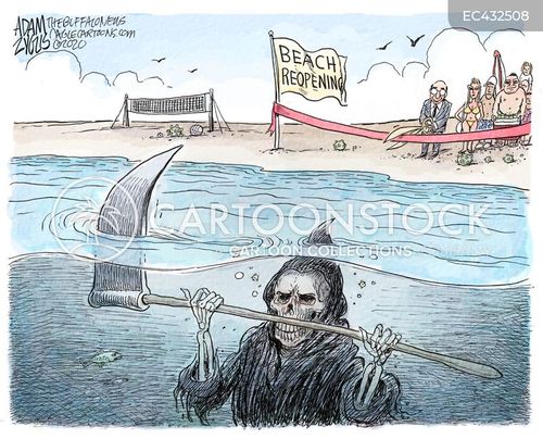 State Beaches Cartoons and Comics - funny pictures from CartoonStock