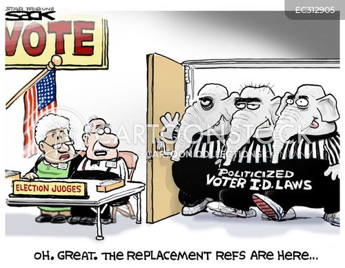 Voter Identification Laws Cartoons and Comics - funny pictures from ...
