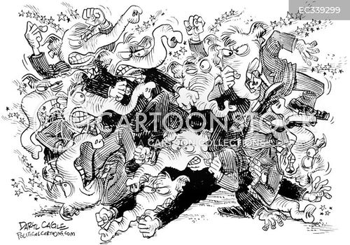 Party Discipline Cartoons and Comics - funny pictures from CartoonStock