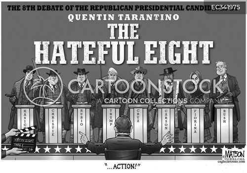 The H8ful Eight Cartoons and Comics - funny pictures from CartoonStock