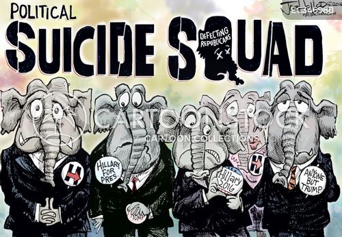 Gop Defection Cartoons and Comics - funny pictures from CartoonStock
