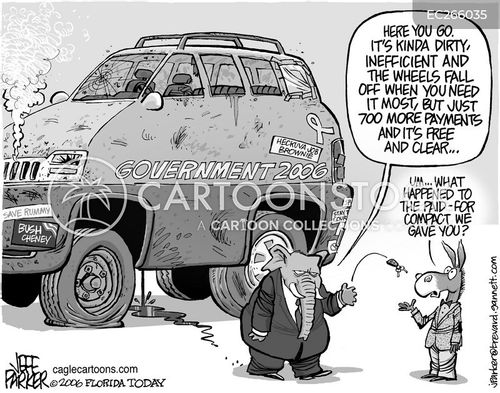 Government Platform Cartoons and Comics - funny pictures from CartoonStock