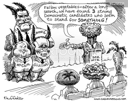 Stand For Something Cartoons and Comics - funny pictures from CartoonStock