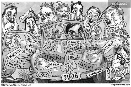 Presidential Car Cartoons and Comics - funny pictures from CartoonStock
