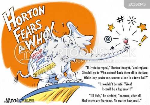 Political Anxiety Cartoons and Comics - funny pictures from CartoonStock