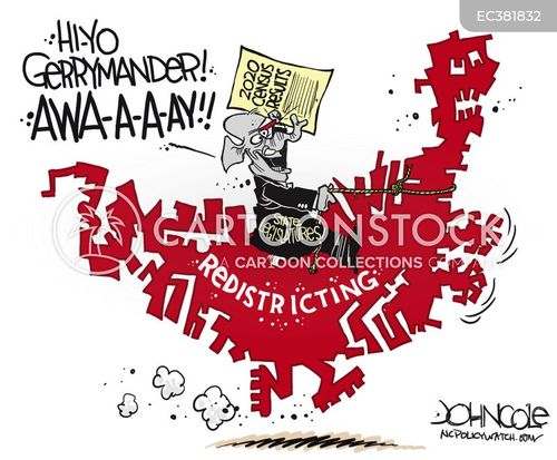 State Redistricting Cartoons and Comics - funny pictures from CartoonStock