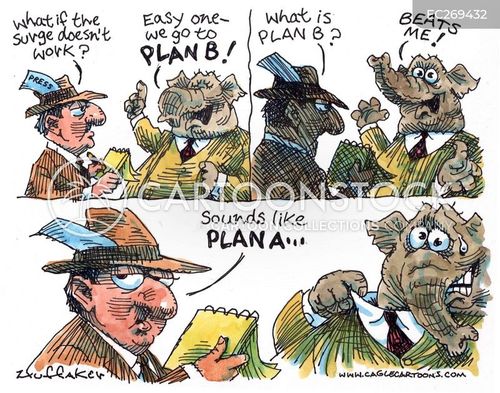 Contingency Plan Cartoons and Comics - funny pictures from CartoonStock