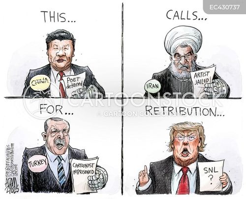 Retribution Cartoons and Comics - funny pictures from CartoonStock