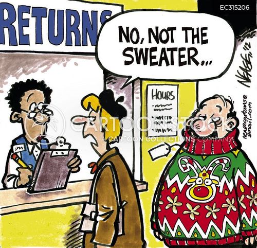 Post-holiday Cartoons and Comics - funny pictures from CartoonStock