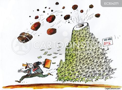 Financial Revolution Cartoons and Comics - funny pictures from CartoonStock