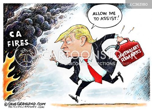 Wildfire Death Cartoons and Comics - funny pictures from CartoonStock