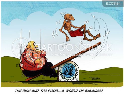 Rich Vs Poor Cartoons and Comics - funny pictures from CartoonStock