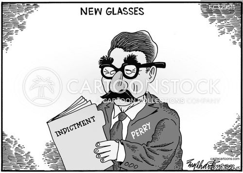 Rick Perry Indicted Cartoons and Comics - funny pictures from CartoonStock