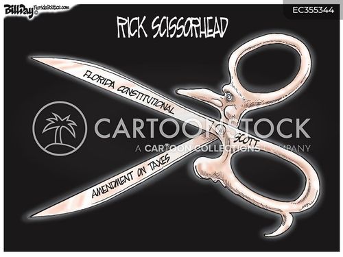 Rick Scissorhead Cartoons and Comics - funny pictures from CartoonStock
