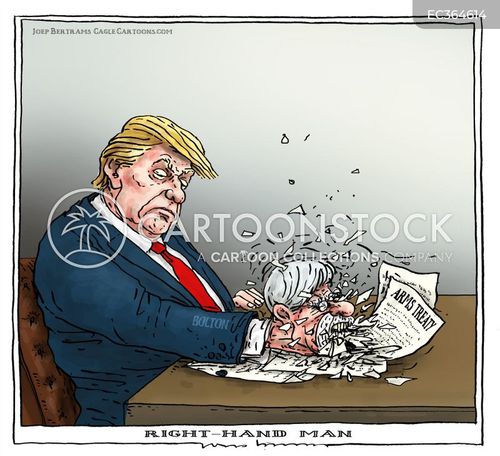 Right Hand Man Cartoons and Comics - funny pictures from CartoonStock