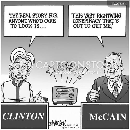 Political Talk Shows Cartoons and Comics - funny pictures from CartoonStock