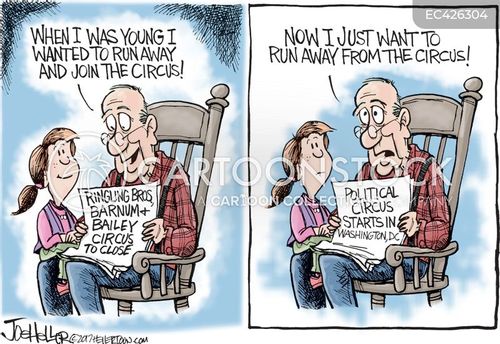 Circus Cartoons and Comics - funny pictures from CartoonStock