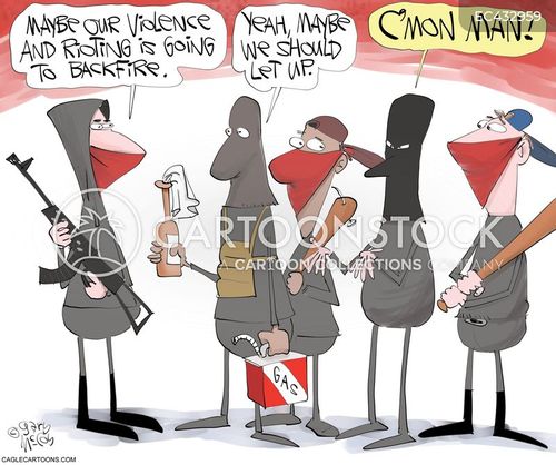 Self-defense Backfire Cartoons and Comics - funny pictures from ...