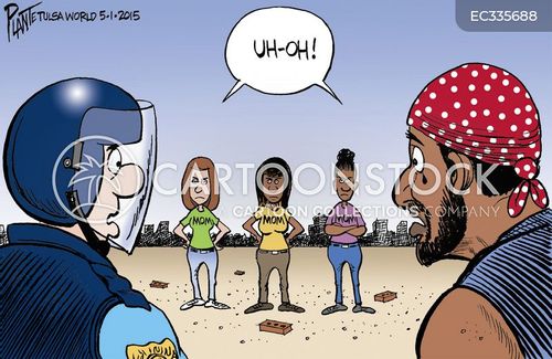 Baltimore-riots Cartoons and Comics - funny pictures from CartoonStock