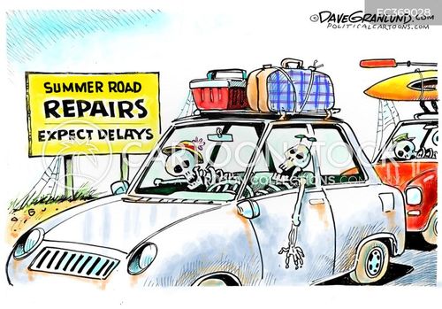 Traffic Patterns Cartoons and Comics - funny pictures from CartoonStock