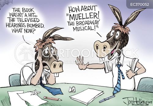 Its Mueller Time Cartoons and Comics - funny pictures from CartoonStock