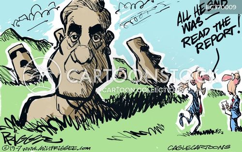 Mueller List Cartoons and Comics - funny pictures from CartoonStock