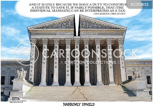 Roberts Court Upholds Affordable Care Act Cartoons and Comics - funny ...