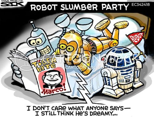 Political Robot Cartoons and Comics - funny pictures from CartoonStock