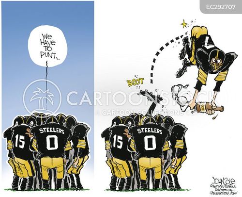 Steelers Cartoons and Comics - funny pictures from CartoonStock