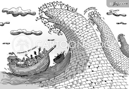 Human Migration Cartoons and Comics - funny pictures from CartoonStock