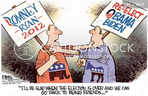 Bipartisan Effort Cartoons and Comics - funny pictures from CartoonStock