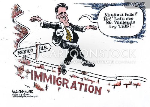 Immigrant Workers Cartoons and Comics - funny pictures from CartoonStock