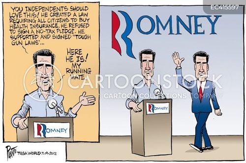 Running-mate Cartoons and Comics - funny pictures from CartoonStock