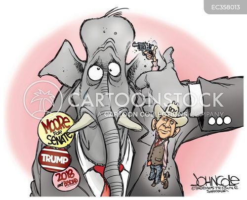 Elephant Gun Cartoons and Comics - funny pictures from CartoonStock