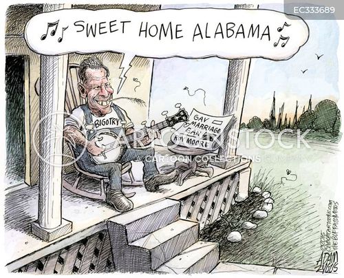 Alabama State Cartoons and Comics - funny pictures from CartoonStock