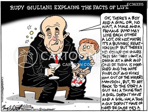 Rudy Giuliani Cartoons and Comics - funny pictures from CartoonStock