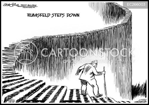 Sec Rumsfeld Cartoons and Comics - funny pictures from CartoonStock