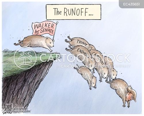 Runoff Election Cartoons and Comics - funny pictures from CartoonStock