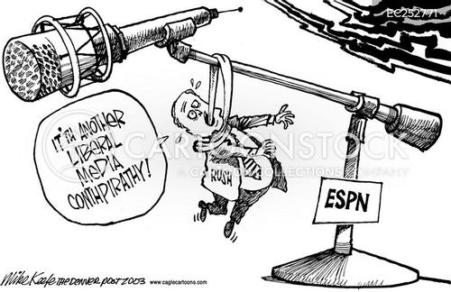 Media Landscape Cartoons and Comics - funny pictures from CartoonStock