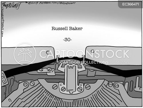 Russell Baker Cartoons and Comics - funny pictures from CartoonStock