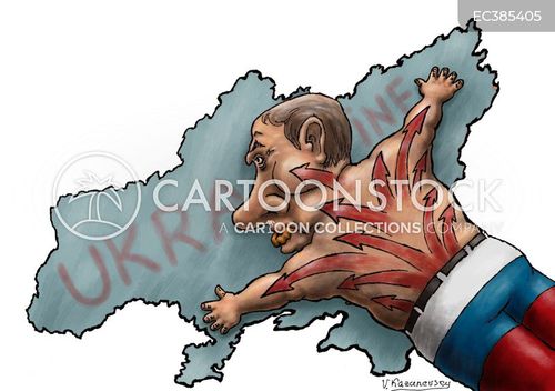 Attack On Ukraine Cartoons and Comics - funny pictures from CartoonStock