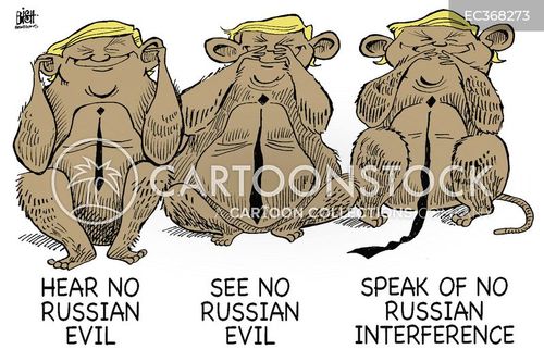 Russian Interference Cartoons and Comics - funny pictures from CartoonStock