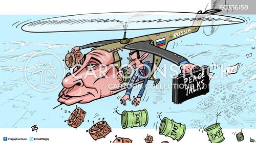 Dialogue With Assad Cartoons and Comics - funny pictures from CartoonStock