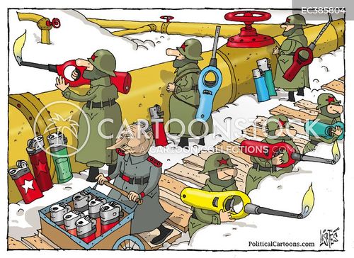 Exploration Gas Cartoons and Comics - funny pictures from CartoonStock