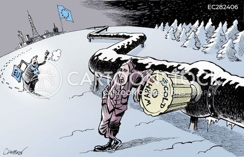 Energy From Russia Cartoons and Comics - funny pictures from CartoonStock