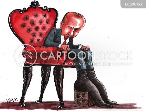 King Putin Cartoons and Comics - funny pictures from CartoonStock