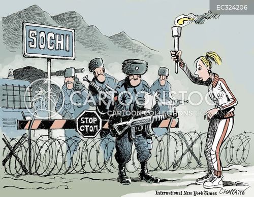 Restricted Area Cartoons and Comics - funny pictures from CartoonStock