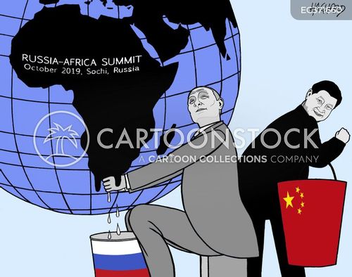 Russia Summit Cartoons and Comics - funny pictures from CartoonStock