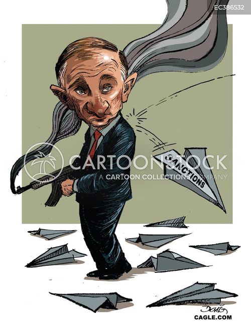Sanctions Regime Cartoons and Comics - funny pictures from CartoonStock
