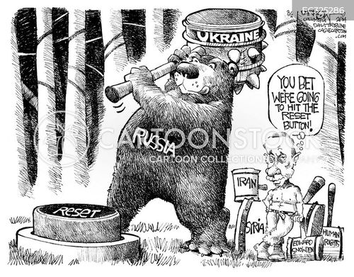 Russian Landscape Cartoons and Comics - funny pictures from CartoonStock